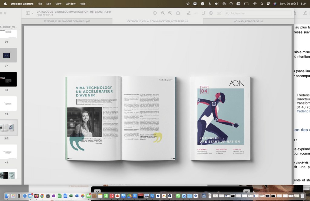 ADN: Creation of a Signature Magazine - eliott & markus